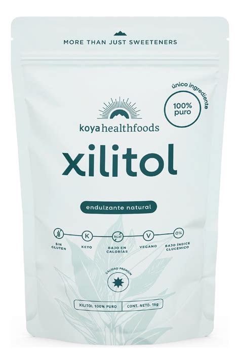 Xilitol Endulzante Natural 1kg Keto Koya Health Foods Walmart En Línea