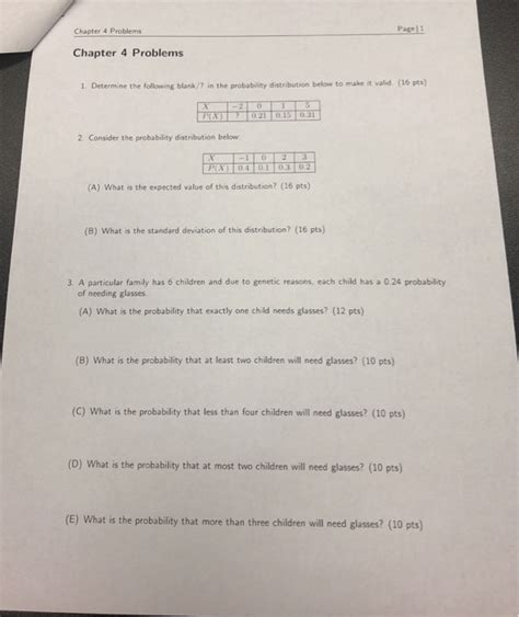 solved chapter 3 problems chapter 3 problems 1 the table
