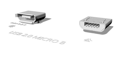 Data Cable Interface Accessories 3d Model Data Cable Interface Accessories 3d Model