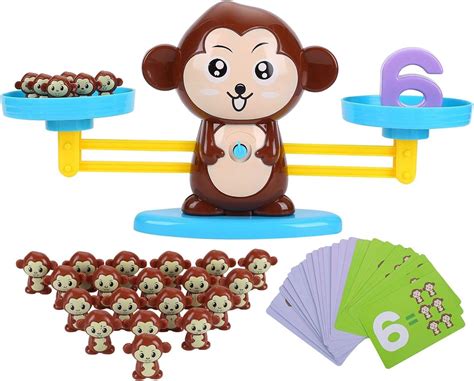 Formizon Maths Game Counting Toys Balance Math Cards Number Blocks