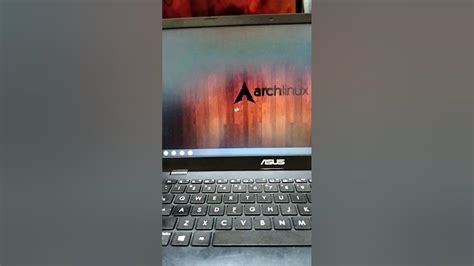 First Time Booting Into Arch Linux Booting Shorts Archlinux Linux
