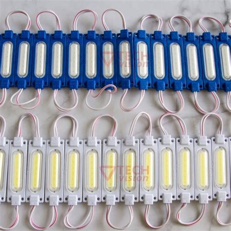 Jual Led Modul Cob 12volt 12v 12 Volt V Module Cob Kop 6 Led Kolong Truk Mobil Shopee Indonesia