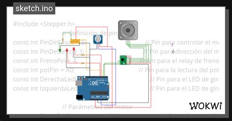 Rotor Antena Wokwi Esp32 Stm32 Arduino Simulator