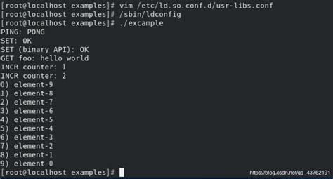 hiredis从安装到实操，带 api 详解 csdn博客