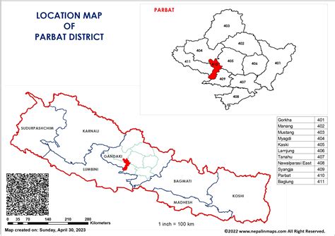 Parbat Nepal In Maps
