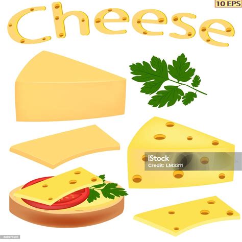 현실적인 스타일 흰색 배경에 고립 된 치즈의 큰 조각 슬라이스 치즈입니다 샌드위치 치즈입니다 광고 음식 조리법 주방 인테리어 디자인에 대 한 치즈의 조각 벡터입니다 0명에