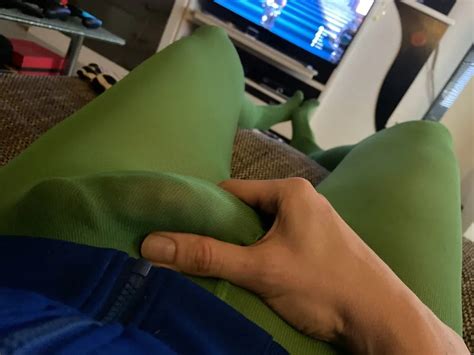 My Incredible Detailed Cockoutline And Bulge In Tights 8 Nude Pics