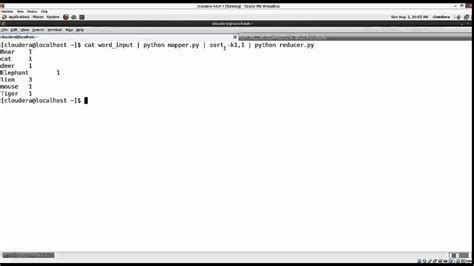 Hadoop Streaming In Python Hadoop Streaming Tutorial Youtube