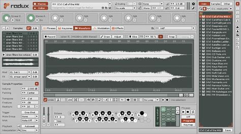 Redux Sampler And Phrase Sequencer Plugin Released