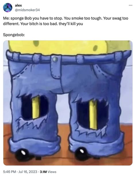 Spongebob You Have To Stop Blank Template Imgflip