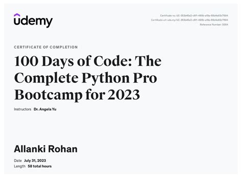 Rohan Allanki On Linkedin Udemy Pythondeveloper
