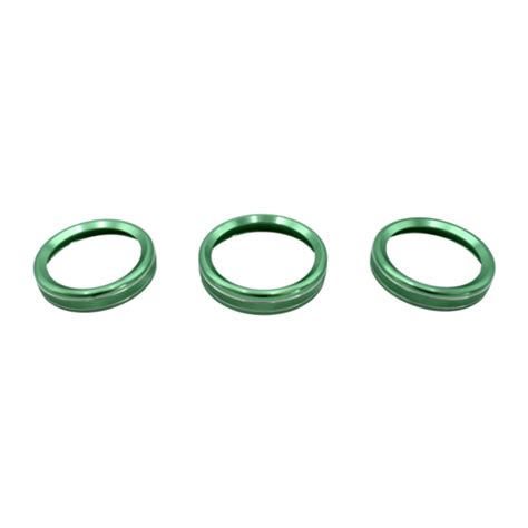 Ac Knobs Trim Kit Green Jeep Wrangler Jl Jeep Gladiator Jt Xotk031
