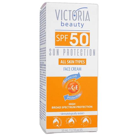 Слънцезащитен крем за лице SPF 50 - eMAG.bg
