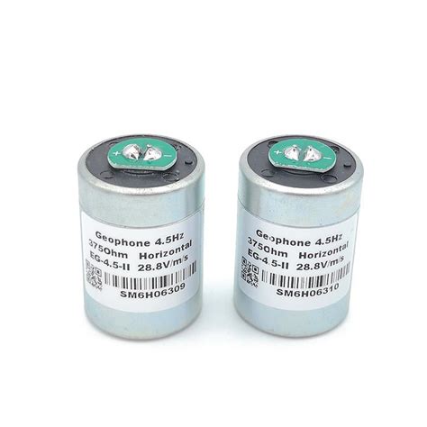 Sm6 Geophone 4 5hz Horizontal Geophone Element Geophysical Equipment Geophone Supplier Egl Geo