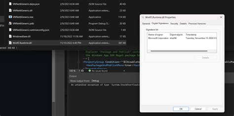 setting datacontext to a self referential instance throws