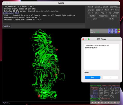 Chatgpts Real Plugin For Pymol Gaurav Masand