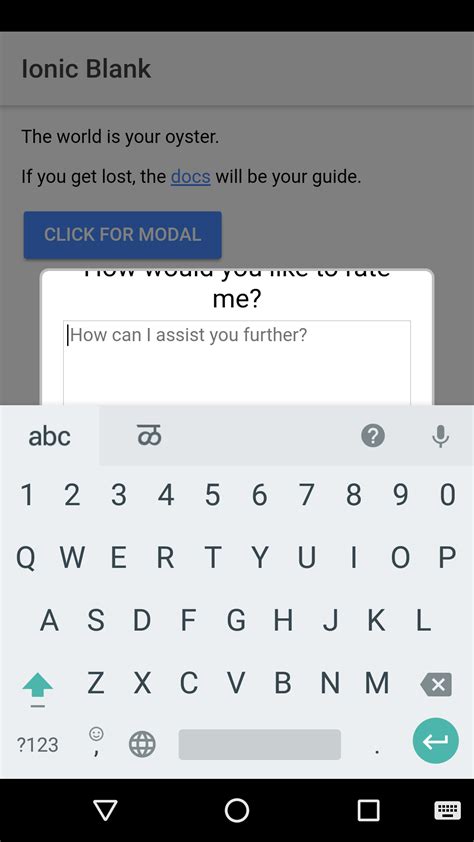 Scroll Page When Keyboard Pops Up Ionic V3 Ionic Forum