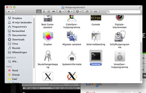 Host File Aanpassen Op Je Mac OSx R Dijkstra Automatisering