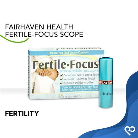 Fertile Focus Saliva Ovulation Microscope Shopee Singapore
