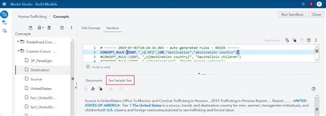 using machine learning in sas visual text analytics to analyze human