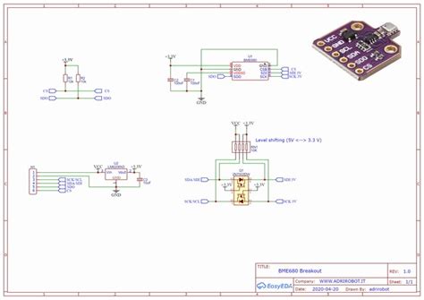 Schematic Bme680 Breakout Adrirobot It
