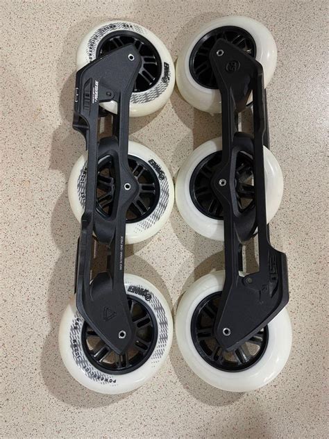 Powerslide Elite Casted Trinity Frame 3x100 Sports Equipment Sports