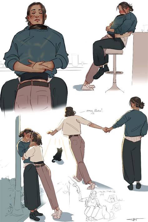 Lesbian Art Cute Lesbian Couples Pose Reference Art Reference Photos