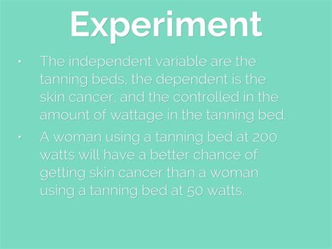 Do Tanning Beds Cause Skin Cancer By Lindsay Cooper