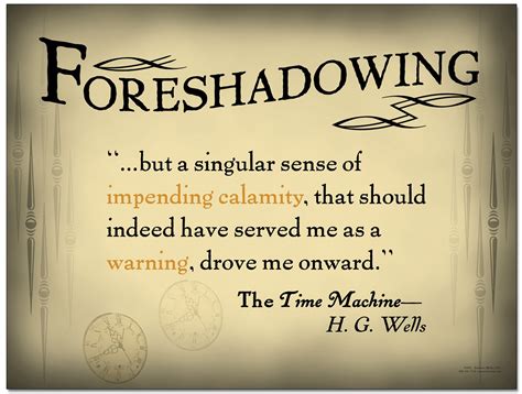 Foreshadowing Examples In Literature