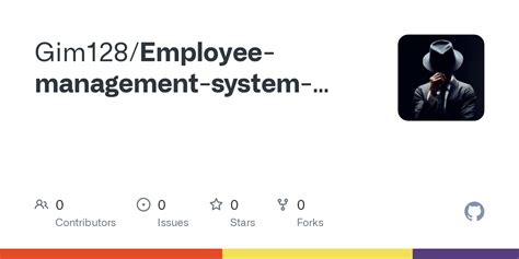 github gim128 employee management system frontend