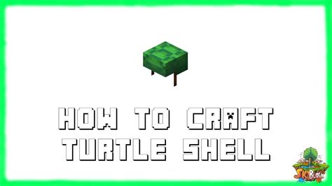 Minecraft 1181 How To Craft A Turtle Shell Helmet 2022 Youtube