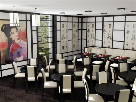 Ресторан В Японском Стиле Collection Design Ru