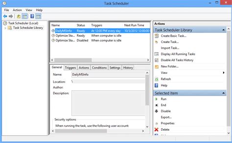 Manage Scheduled Tasks In Windows 8 And Windows Server 2012 With