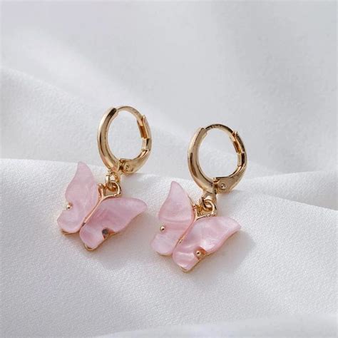 Pin By Nina On Acessórios Butterfly Earrings Cute Jewelry Womens