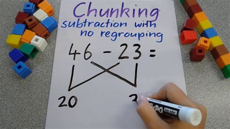 Subtraction Using Chunking Youtube