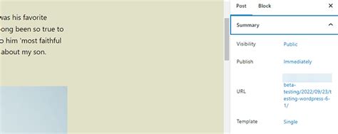 WordPress 6 1 New Doors Opened Features And Screenshots ColorWhistle