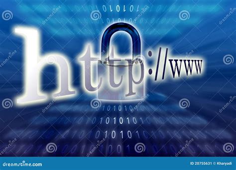 Internet Security Stock Illustration Illustration Of Data 20755631