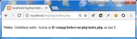 แก้ไขปัญหา Notice Undefined Index บน Php แสดง Errormessage นี้เมื่อมี