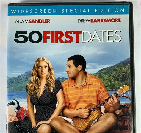 50 First Dates Dvd Cover 50 First Dates Movie Poster 36x18 Adam