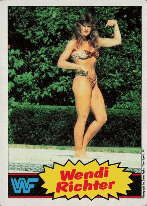Hobby Musings Wwe Superstar Wendi Richter