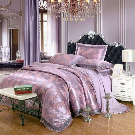 Mauve Purple And Puce Victorian Lace Design Branches Pattern Vintage