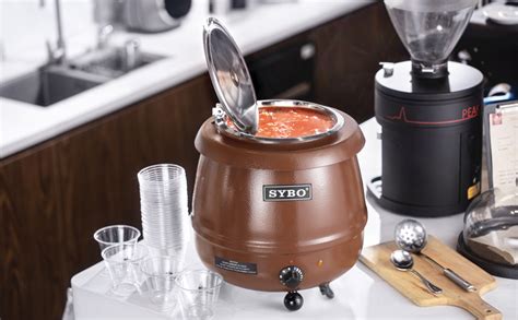 Sybo Sb 6000 1b Commercial Grade Soup Warmer Kettle With