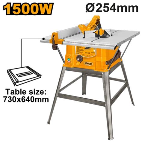 Ingco Ts150078 Table Saw 10 Inch 430x640mm 1500w At ₹ 12693 Table Saw In Gurugram Id