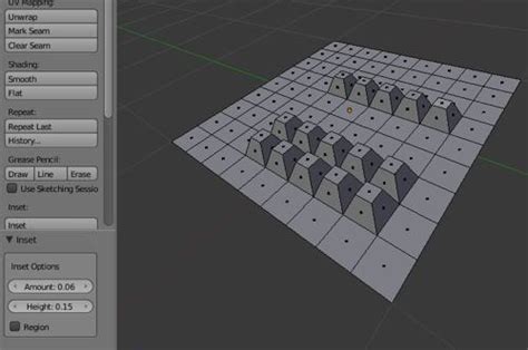 New Add On In Development Inset Tool For Blender Blender D Architect