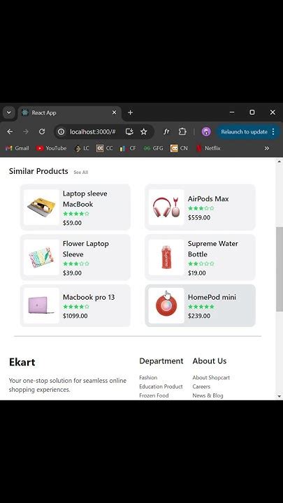 Day 6 Of 7 Days Ecommerce Website Building Challenge Frontenddev