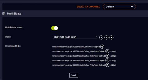 Multi Bitrate Streaming Using Encoder Software New Version