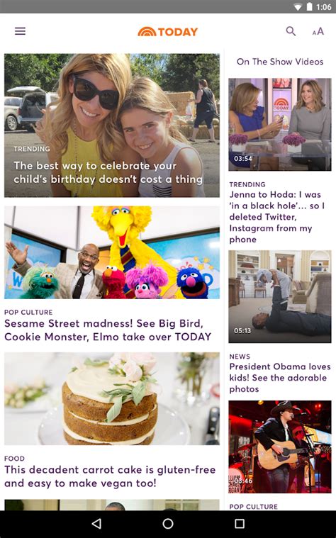 TODAY Android Apps On Google Play
