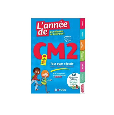 Lannée De Cm2 Sonaec Librairie