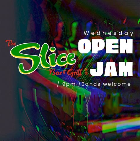 Open Jam Night At The Slice Allied Arts Council Of Lethbridge