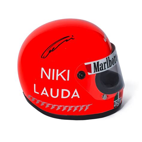 Bonhams Cars Niki Lauda Replica Helmet F1 World Championship 1975